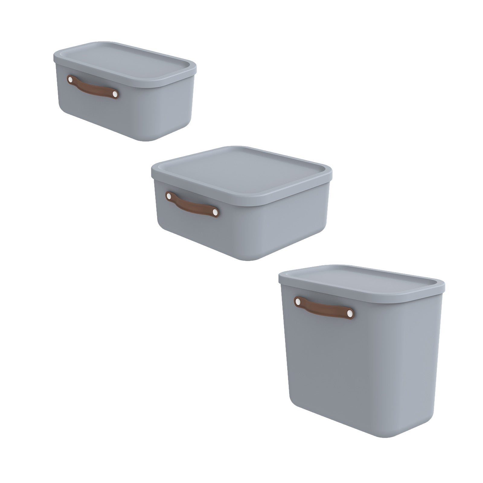 3-piece Set of Small Storage Boxes MALOJA – Rotho