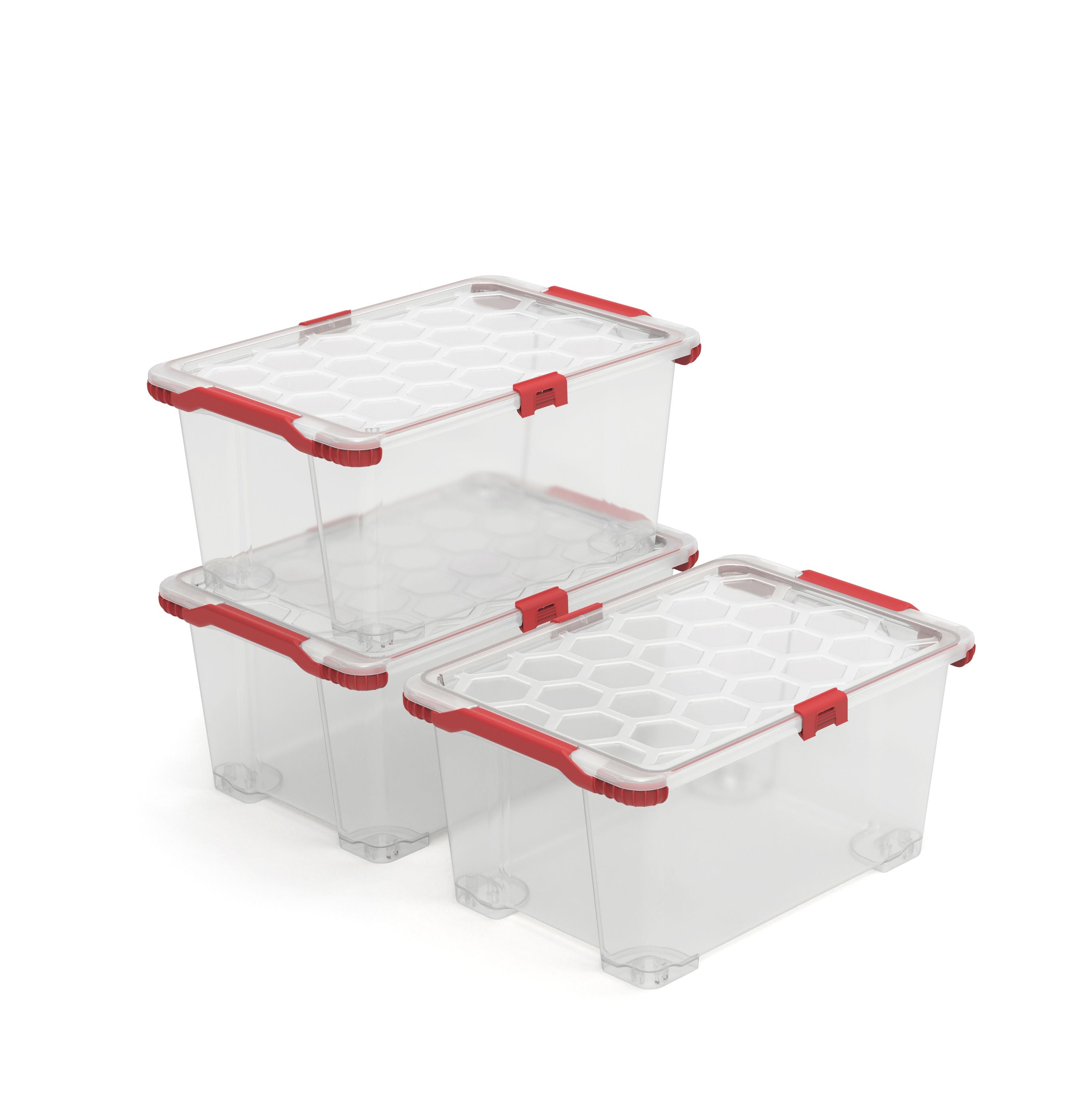 Set of 3 Storage Boxes 44L EVO TOTAL – Rotho
