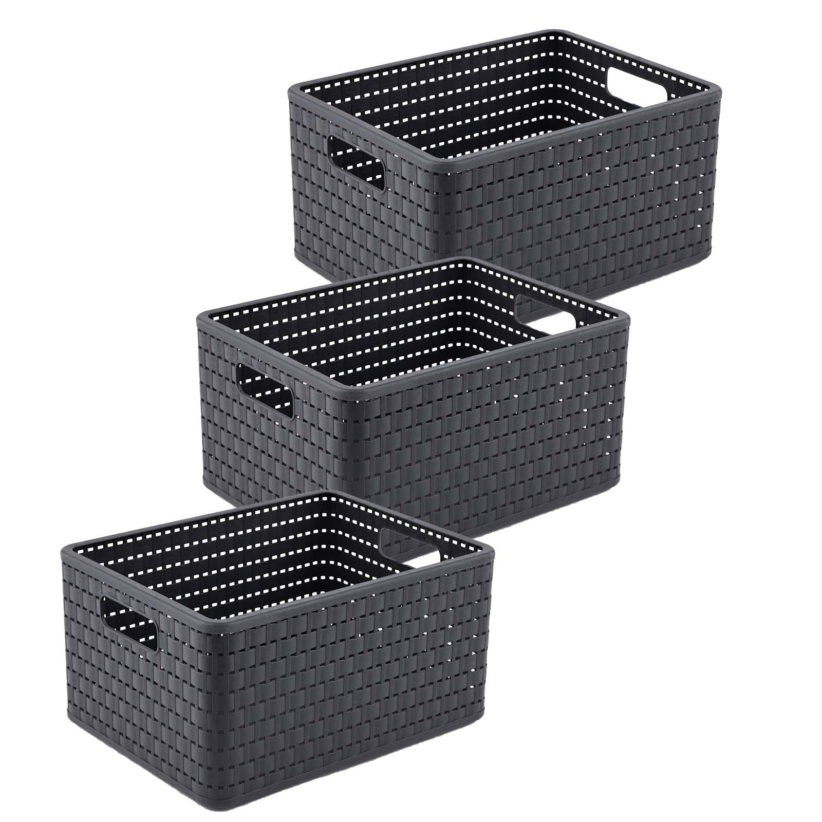 3er Set Box 18 l COUNTRY – Rotho