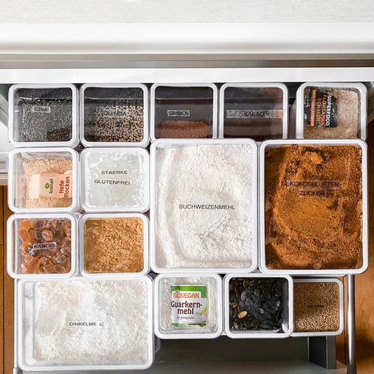 Decanting groceries: Which storage containers do I need and what fits ...